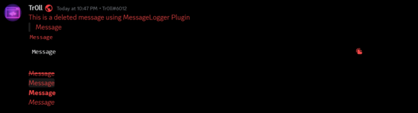 MessageLogger - Discord Client Modding Wiki
